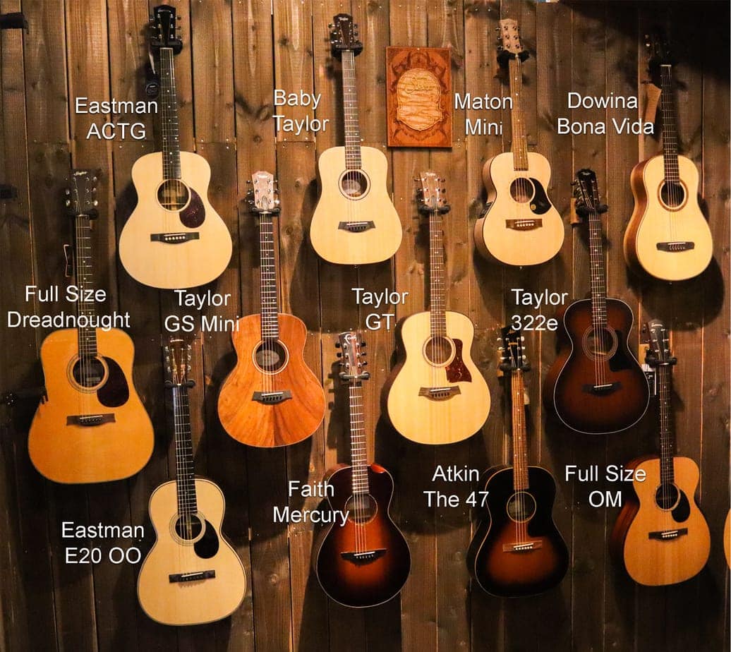 The growing popularity of the smaller guitar - Kauffmann's Guitar Store